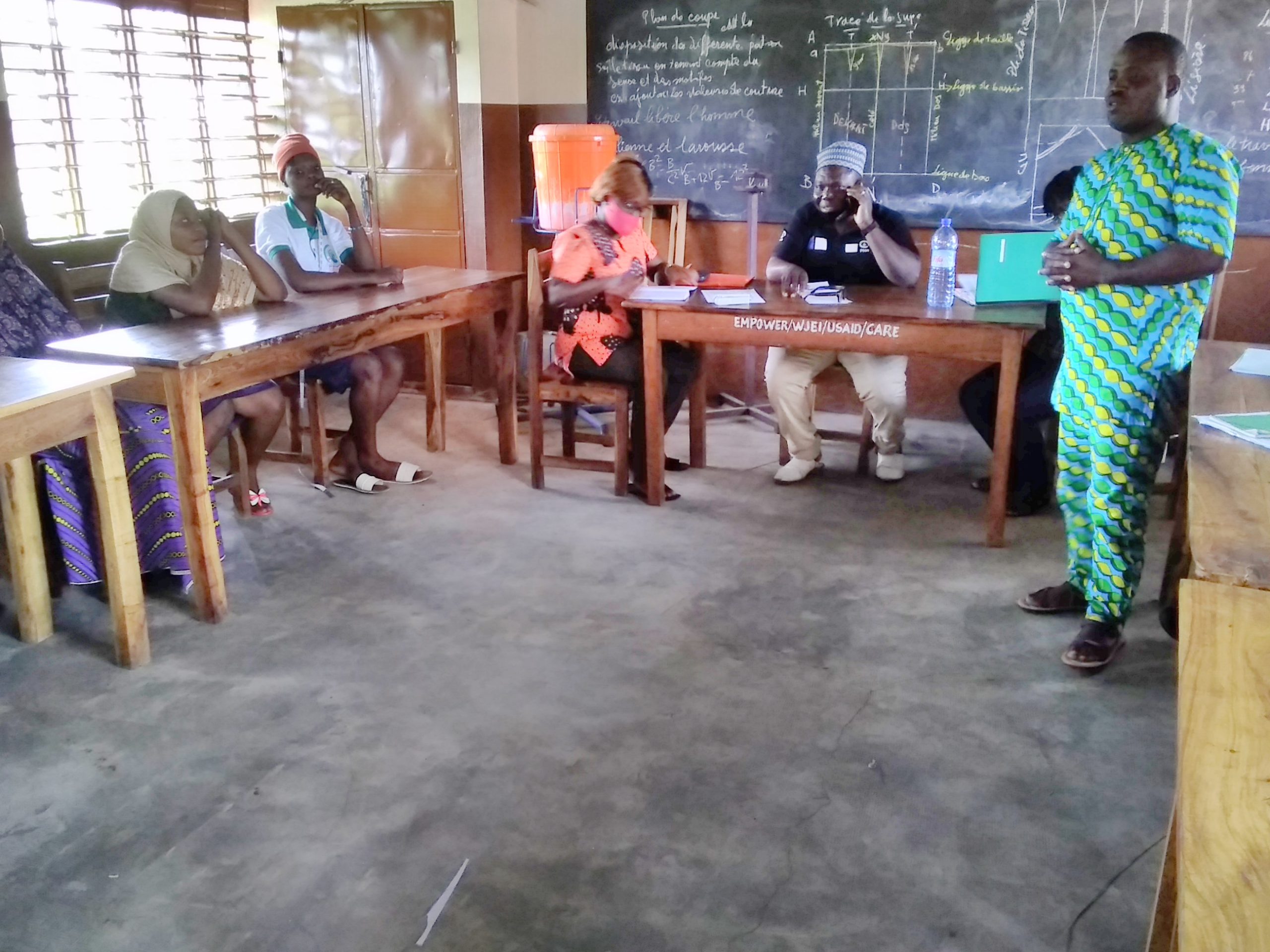 Supervision des activités de la paire éducation dans les départements ...